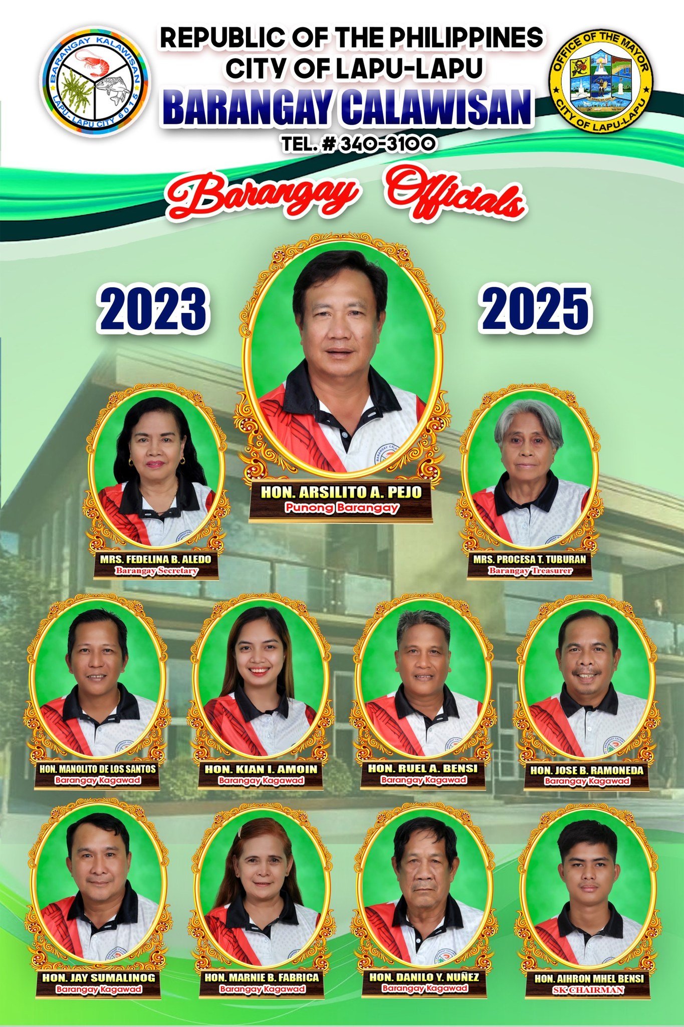 Officials – Barangay Kalawisan